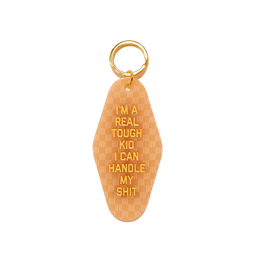 I'm a Real Tough Kid Keytag – Golden Gems