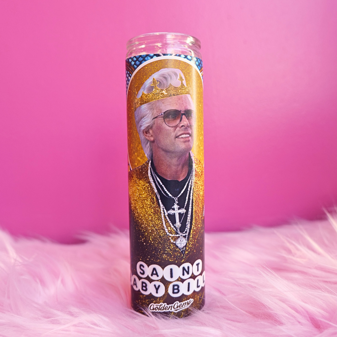 Saint Baby Billy Prayer Candle – Golden Gems