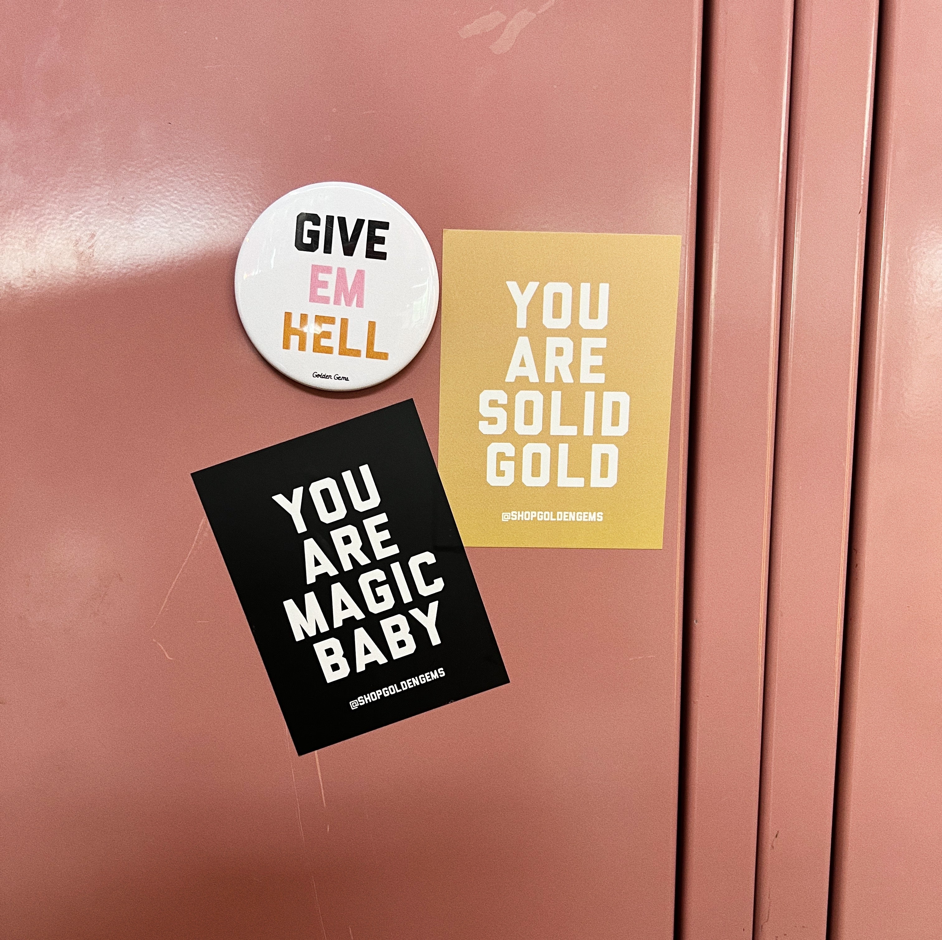 You Are Solid Gold Rectangle Sticker – Golden Gems